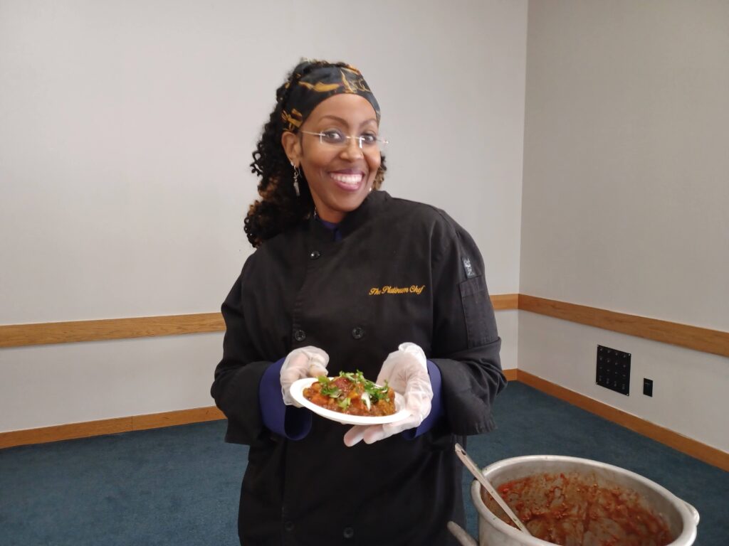COOKING DEMONSTRATION AT THE ANN ARBOR DISTRICT LIBRARY (DOWNTOWN ...